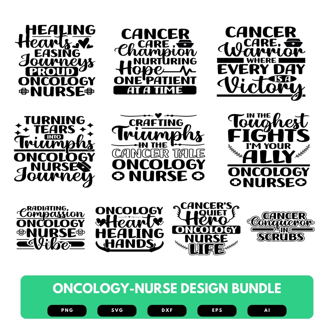 Oncology Nurse SVG | Cricut Nurse Designs | Oncology Nurse Files ...