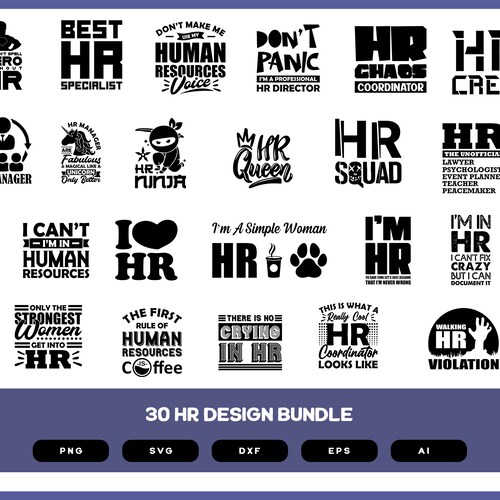 Hr Svg Human Resources Svg Hr Gift Svg SVG Cut File | Etsy Canada