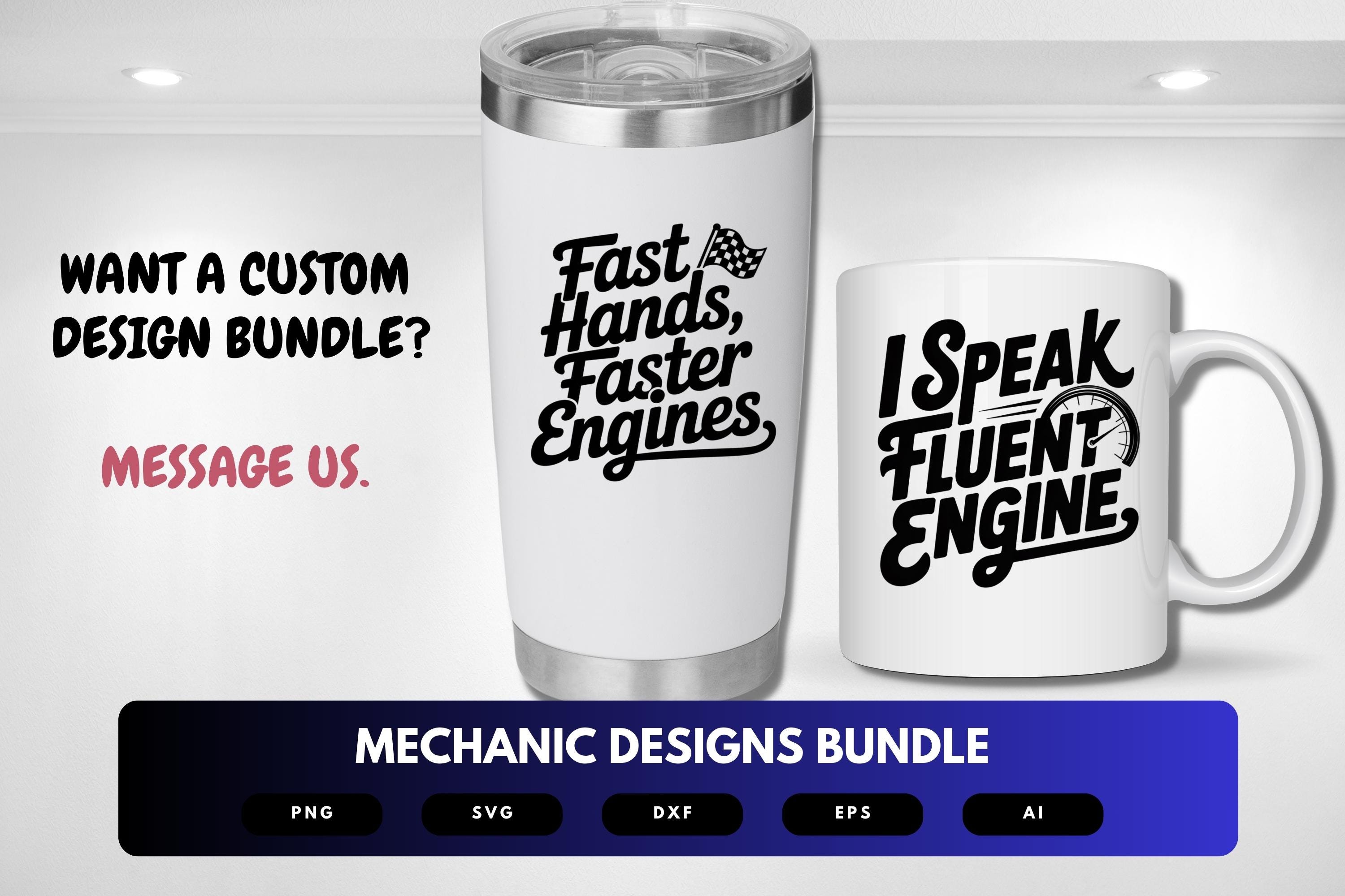 Mechanic SVG Bundle | Automotive Repair Clipart, Garage Quotes , Car ...