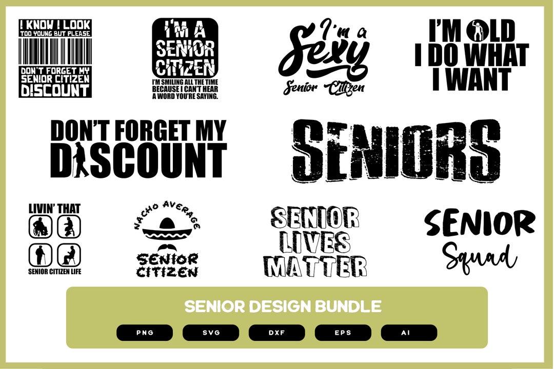 Senior Design Bundle | Senior Shirt | Funny Senior Shirt | Senior ...