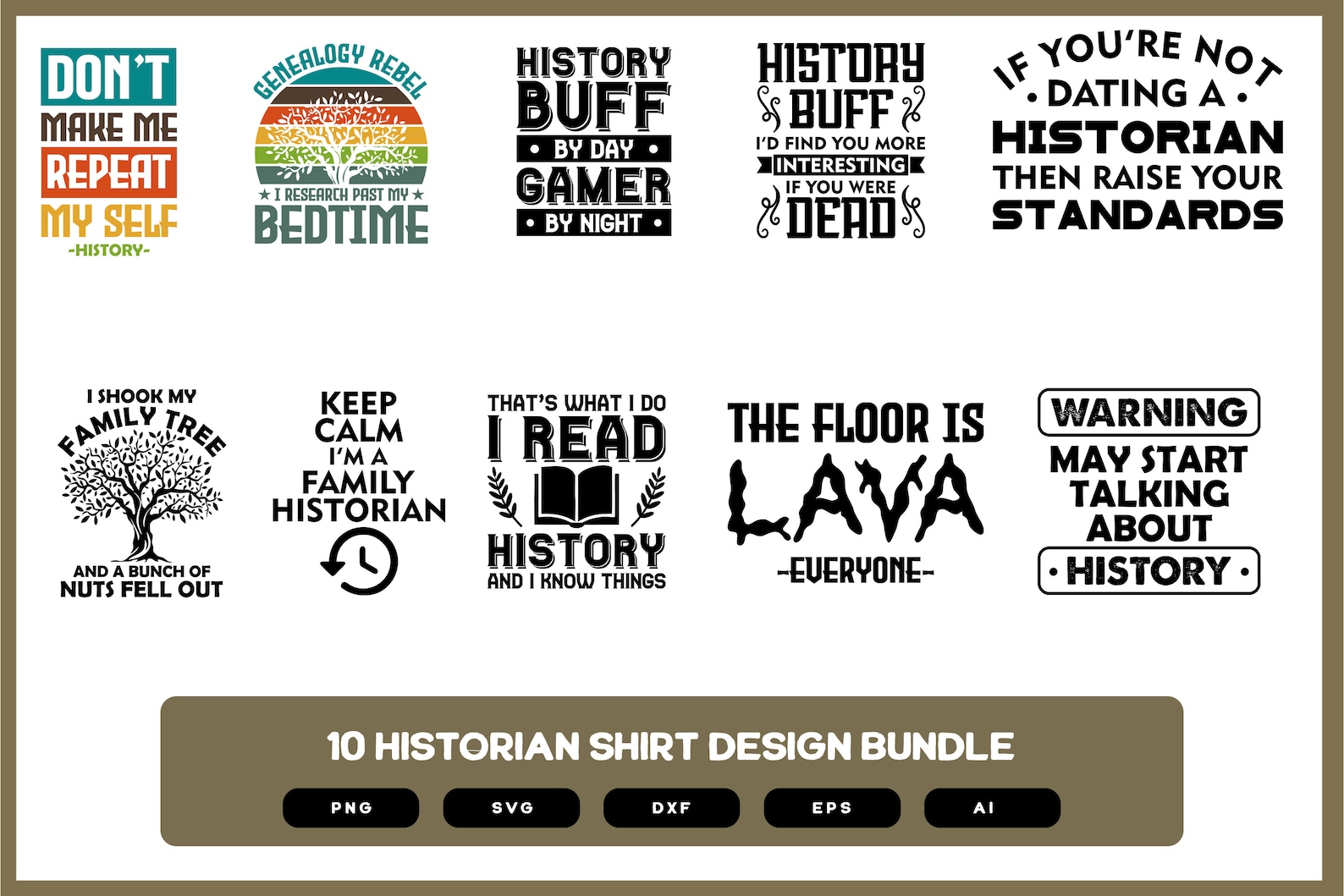 Historian Design Bundle Historian SVG Historian PNG - Etsy