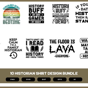 Historian Design Bundle | Historian SVG | Historian PNG | Historian ...