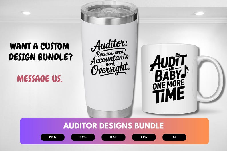Auditor SVG Bundle | Internal Audit Clipart, Funny Audit Quotes ...