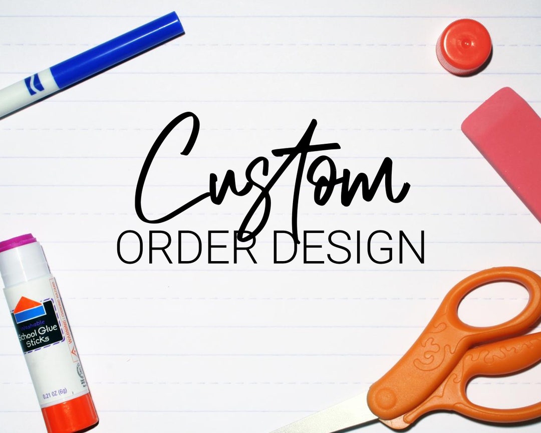 Custom Design X 3 - Etsy