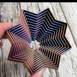Fractal Fidget Star - Etsy