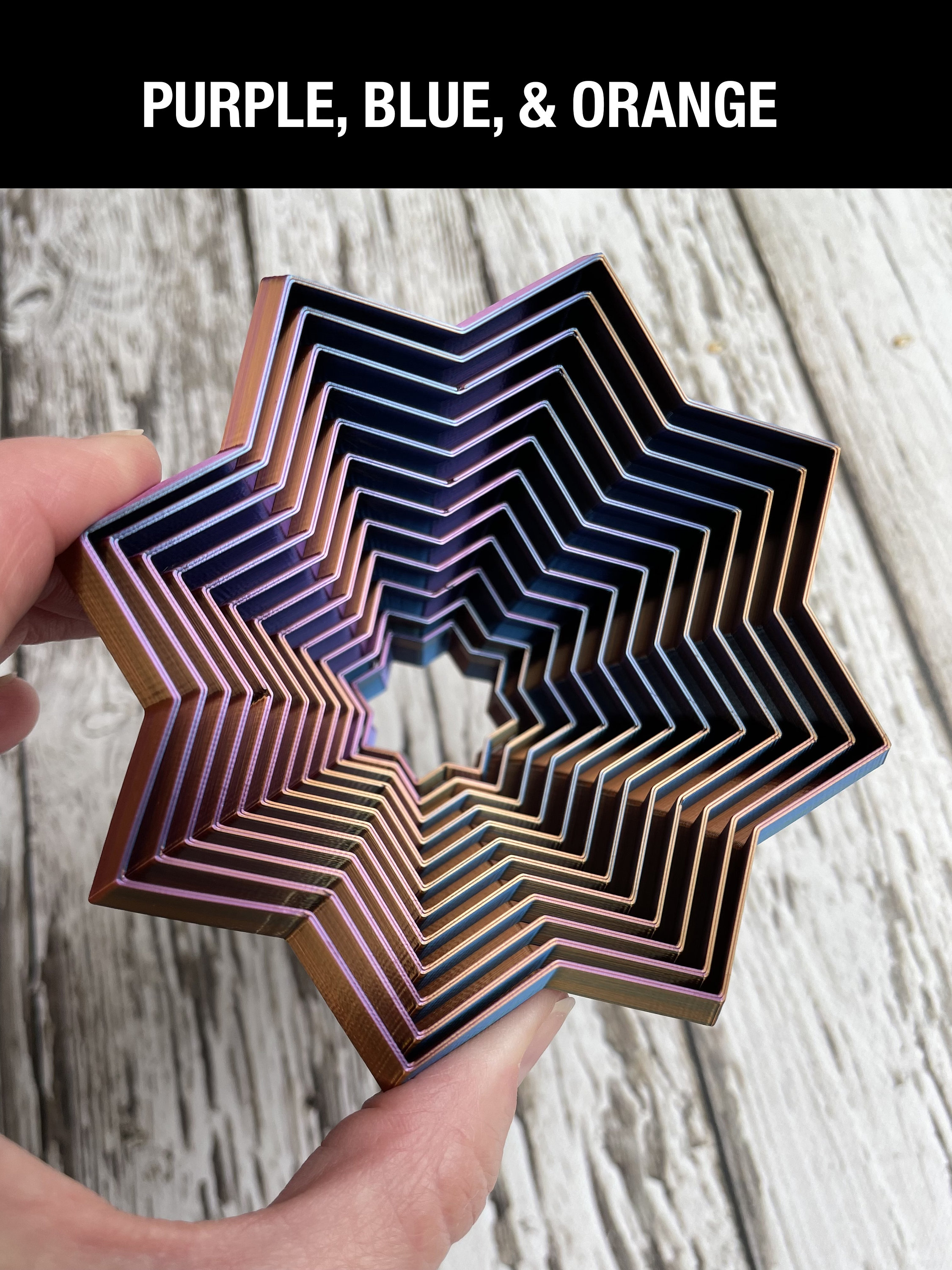 Fractal Fidget Star - Etsy