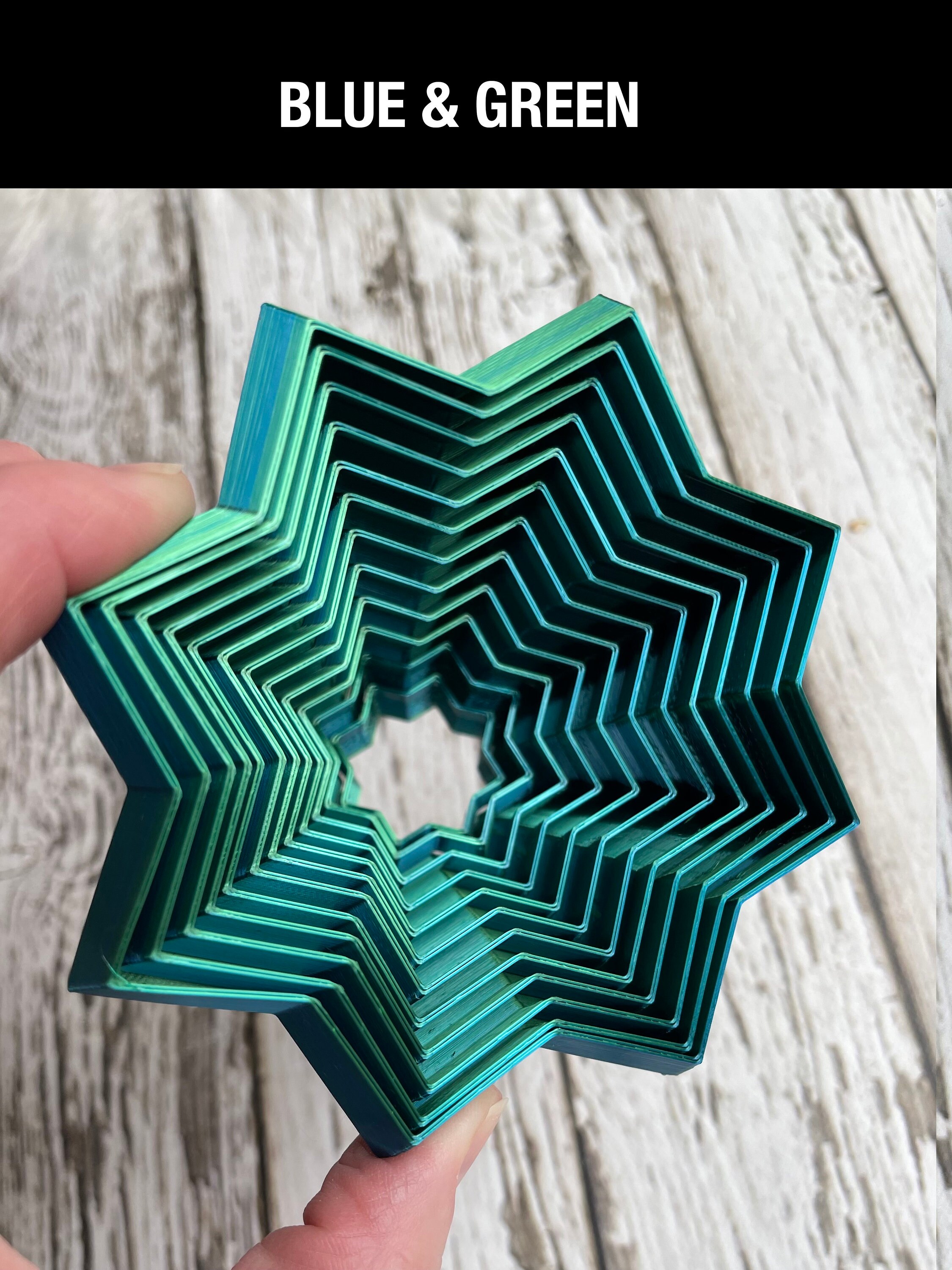 Fractal Fidget Star - Etsy