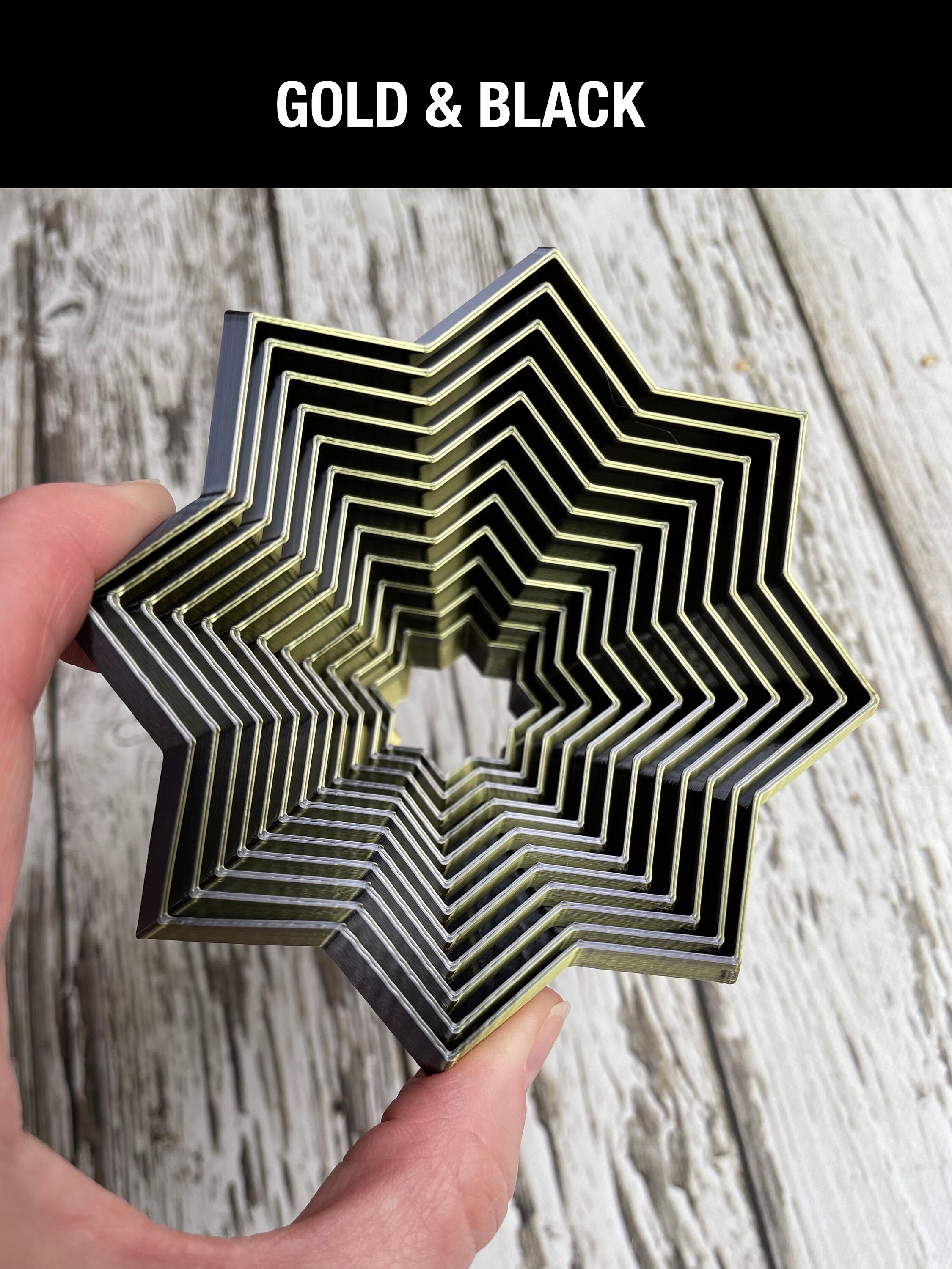 Fractal Fidget Star - Etsy