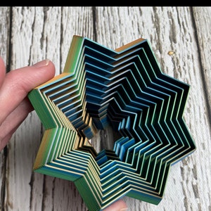 Fractal Fidget Star - Etsy