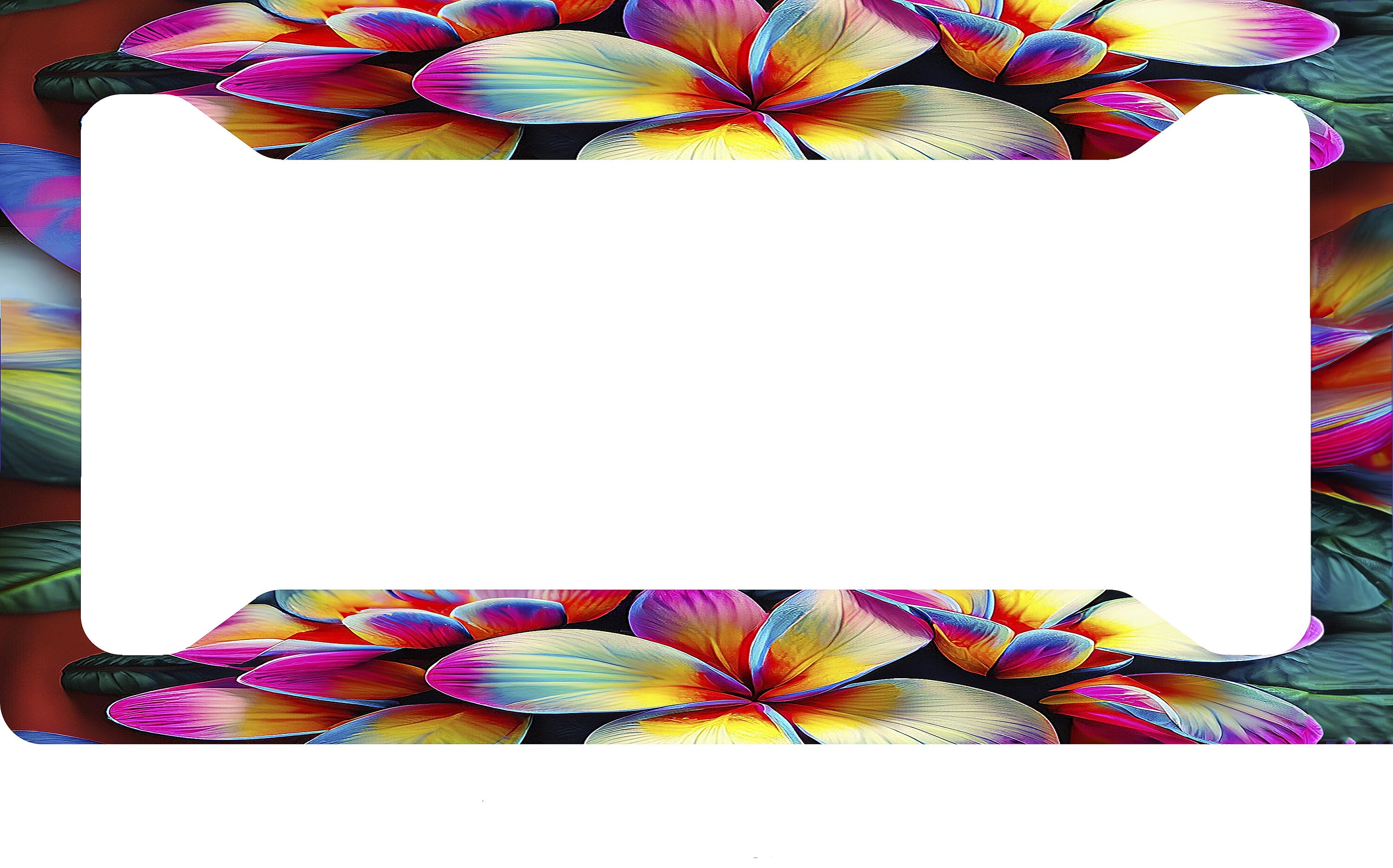 Tropical License Plate -hawaii Novelty Plates-aluminum Plate-hawaiian ...