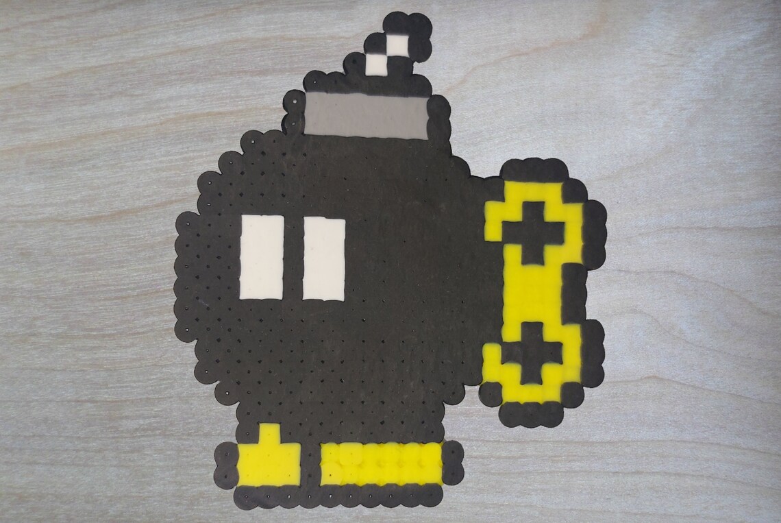 Bomb-omb Perler Bead From Mario - Etsy