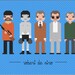 Parody Robert De Niro Characters PDF Cross Stitch Pattern - Etsy