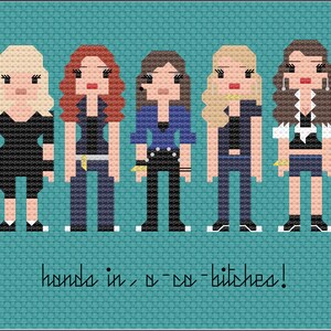 Parody Pitch Perfect PDF Cross Stitch Pattern - Etsy