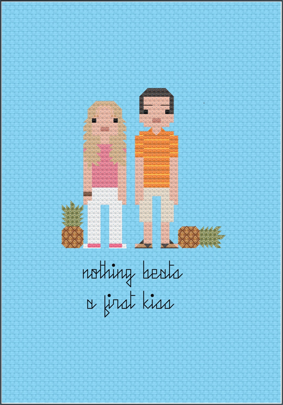 Parody 50 First Dates PDF Cross Stitch Pattern - Etsy
