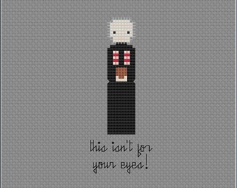 Pinhead Cross Stitch Pattern Pdf Format - Etsy