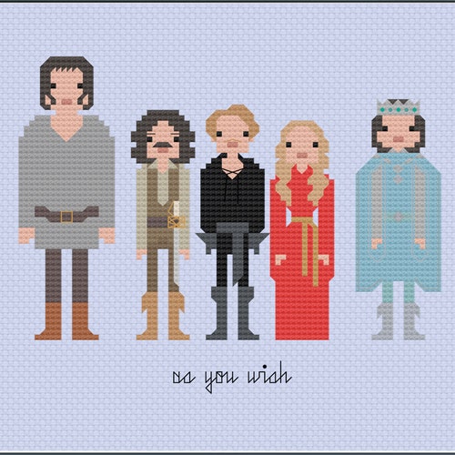 Parody the Princess Bride Cross Stitch Pattern Digital - Etsy