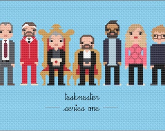 Taskmaster Cross Stitch - Etsy