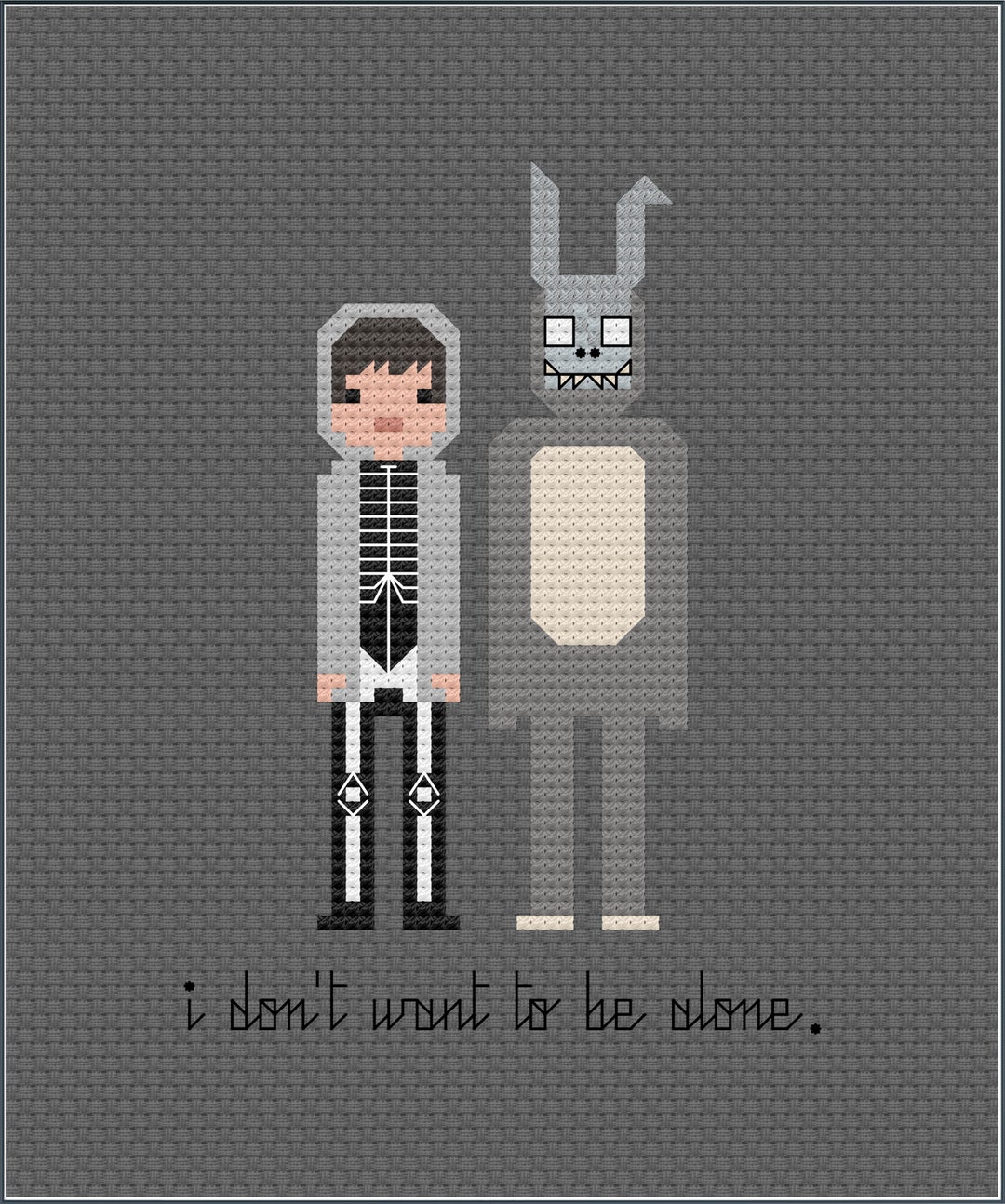 Parody Donnie Darko PDF Cross Stitch Pattern - Etsy