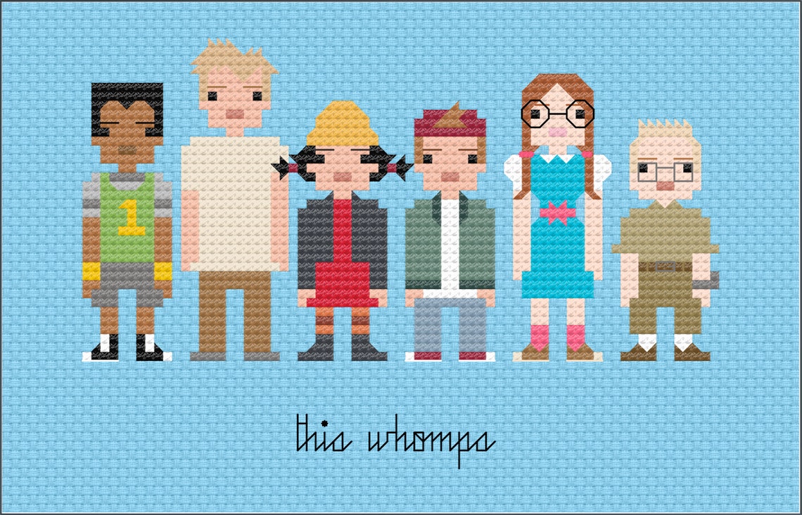Parody Recess PDF Cross Stitch Pattern - Etsy