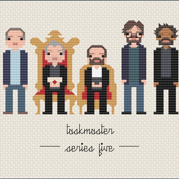 Taskmaster Cross Stitch - Etsy