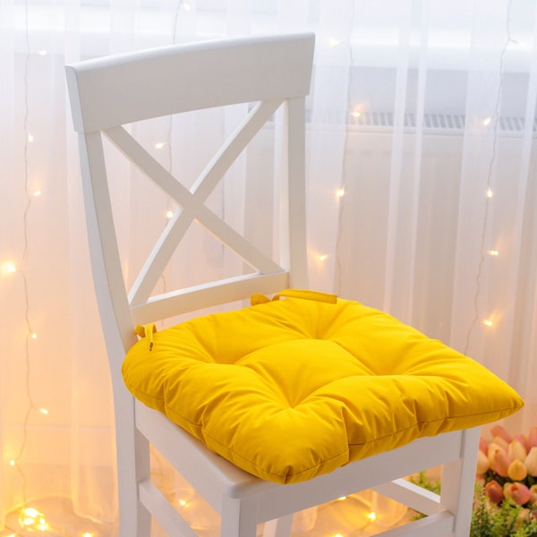 Yellow Cushion - Etsy