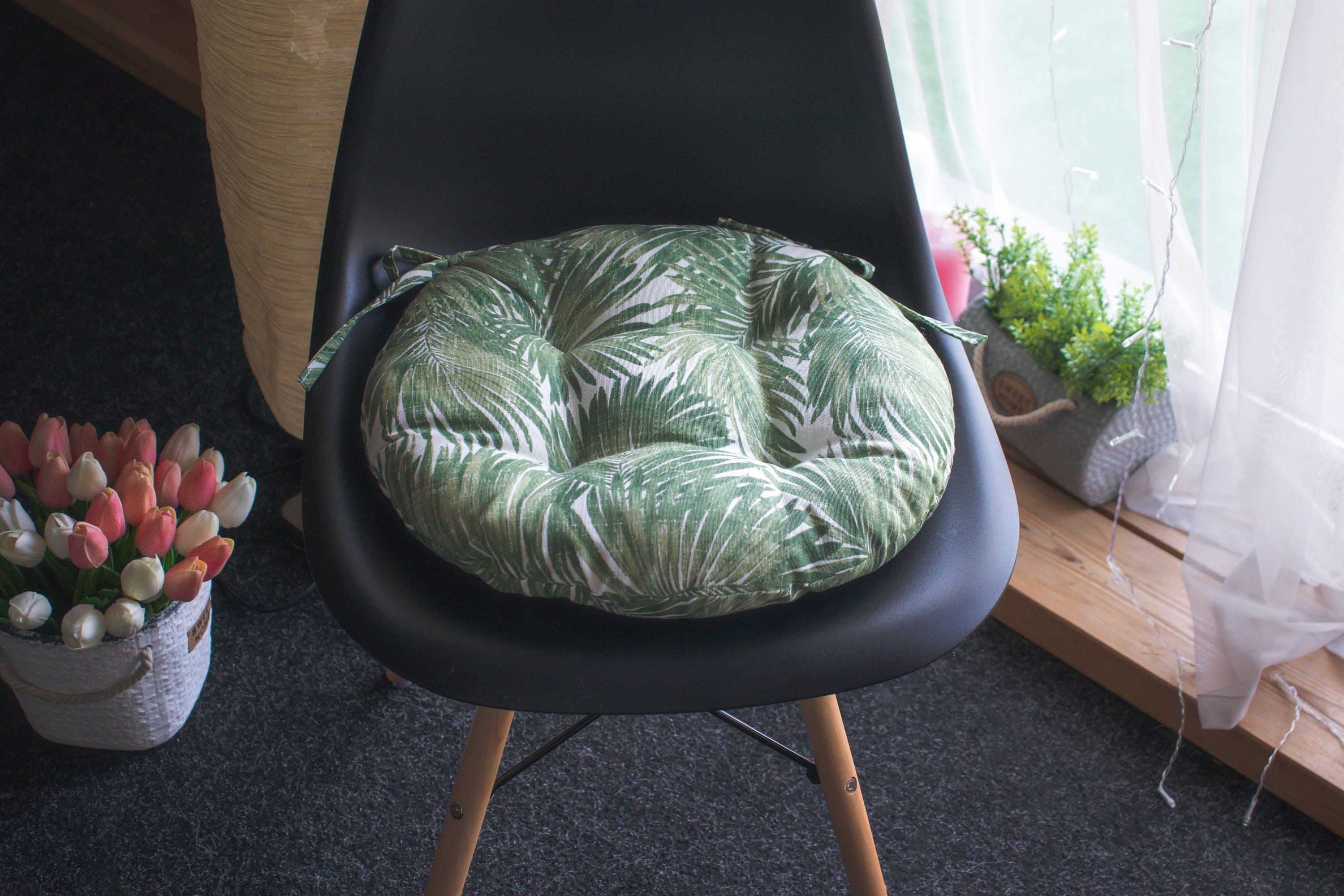 Round Seat Cushions Outdoor Cushions Garden Cushion Patio - Etsy