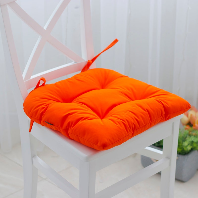 Orange Cushions - Etsy