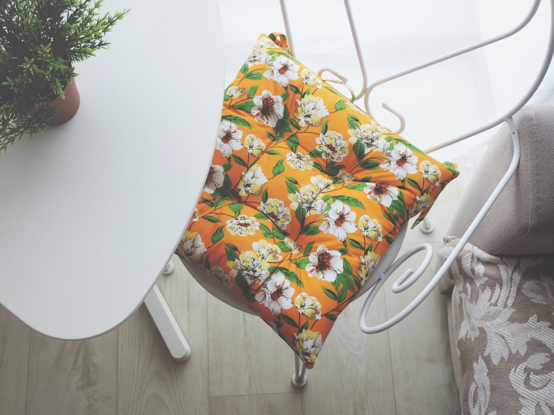 Handmade Pillows for Chairs, Cushion for Chair, Square Pillow - Etsy