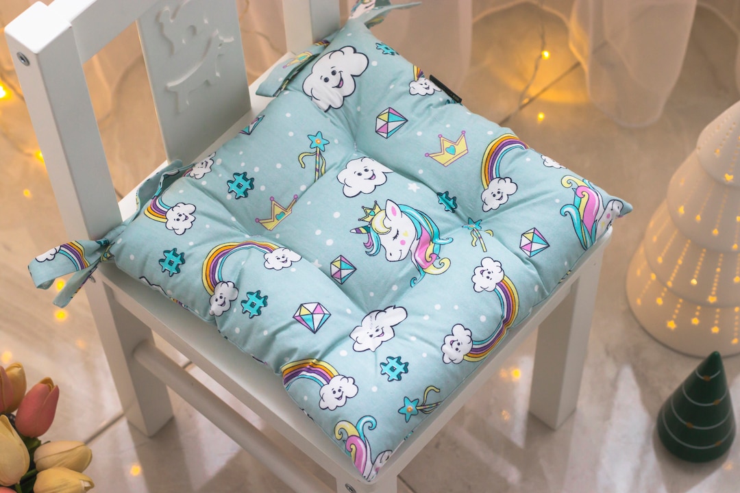 Kids Chair Cushion Child Pillow for Chair Unicorn Chair - Etsy