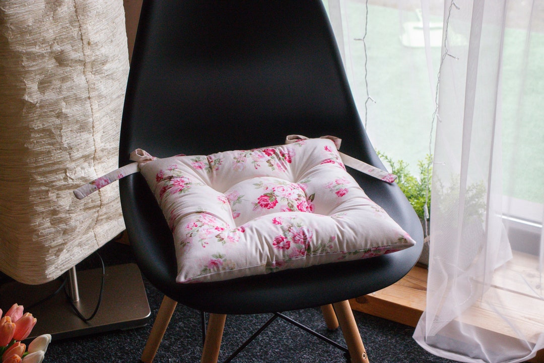 French Country Cushions, Handmade Pillows for Chairs, Cushion for Chair ...