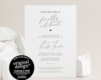 Finally Wedding Invitation | Etsy