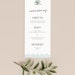 Agave Menu Template, Printable Mexican Dinner Menu, Succulent Wedding ...
