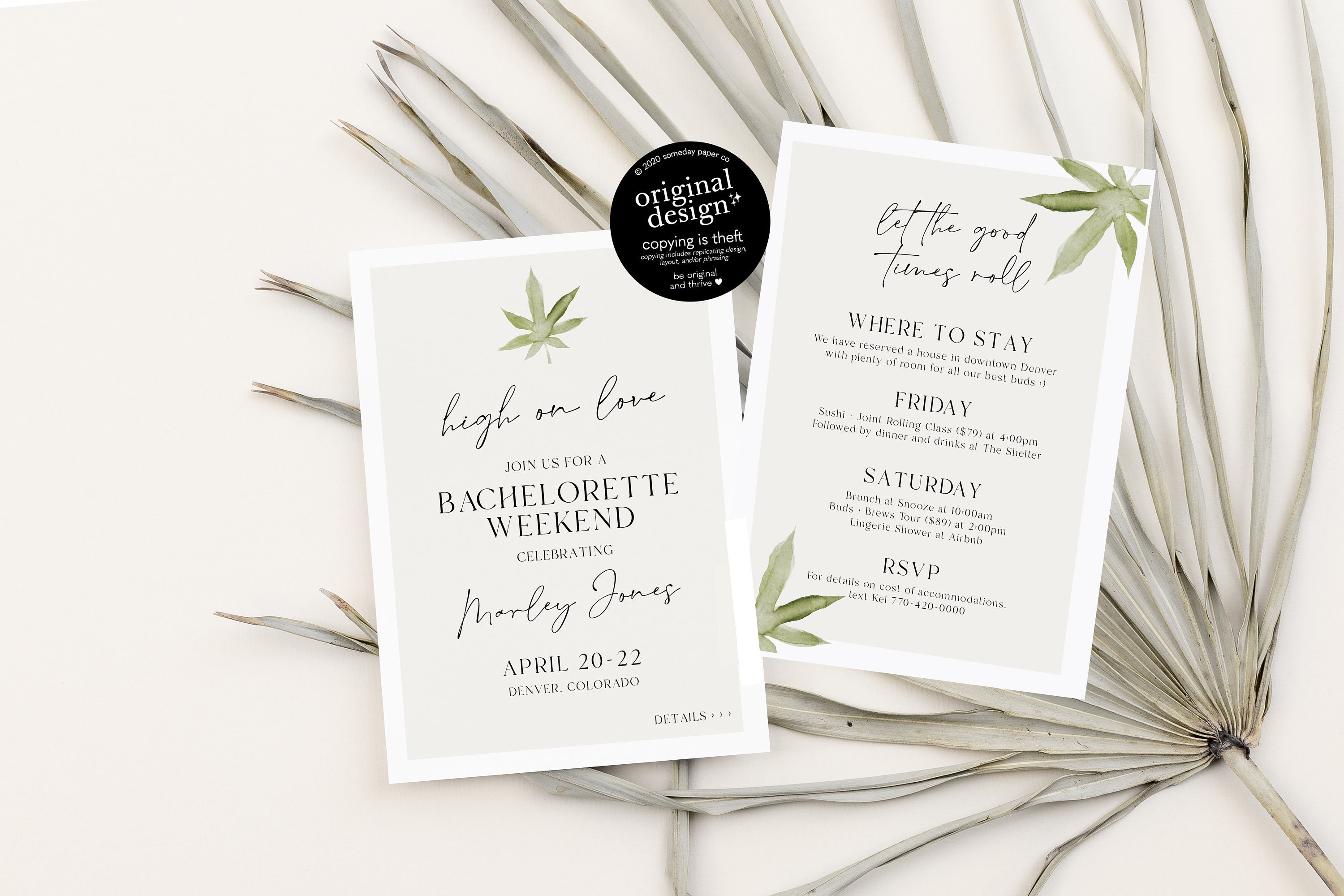 Cannabis Dinner Menu Template, 420 Wedding, Printable Munchies Menu ...