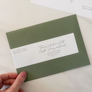 Printable Single Sided Address Label Template, Wrap Around 8x2 Sticker ...