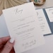 Monogram Wedding Invitation Pocket Template Traditional - Etsy