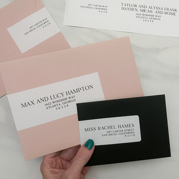 Wrap Around Labels - Etsy