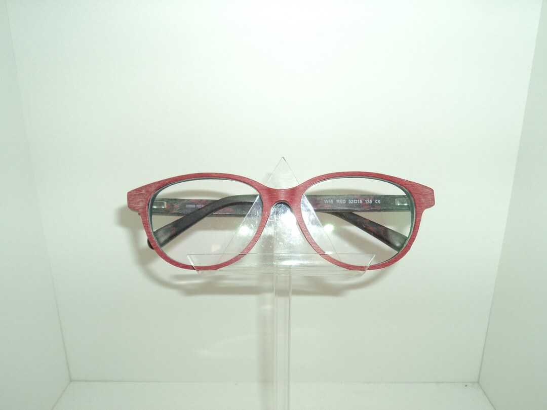 Studio FB Eye-wear, Red Color Face With Dark Inside Branches; Ideal for ...