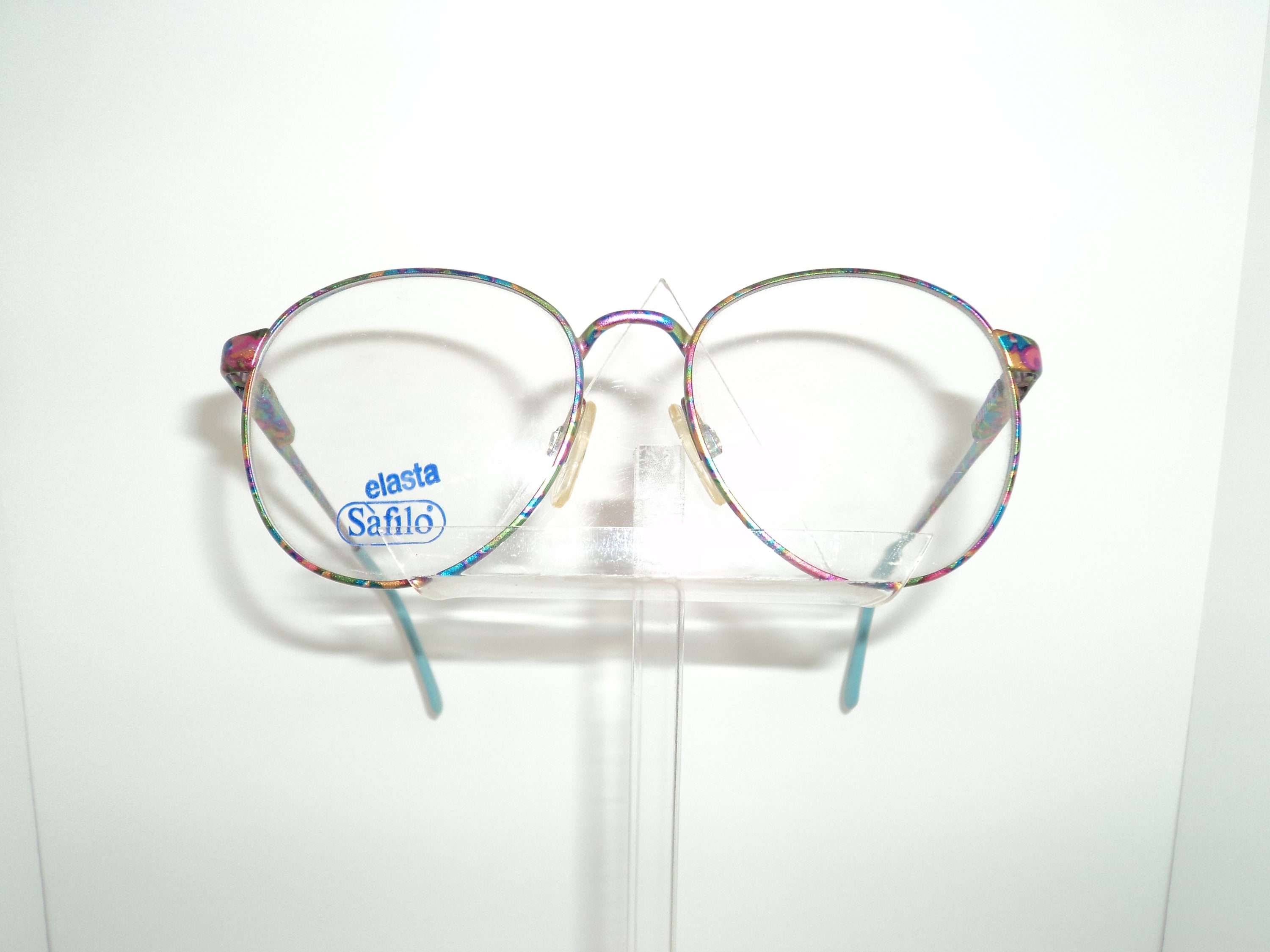 Safilo Eyeglasses, Model Elasta, Made in Italy - Etsy