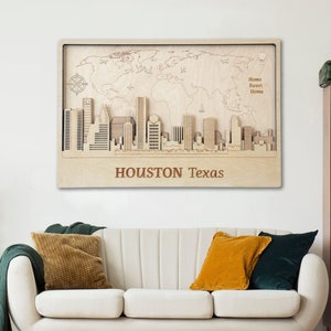 Houston Wall Decor Texas Wall Art Wood Wall Decor Wood Wall Art Houston ...