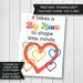 Printable Rainbow Heart Thank You Card for Teacher, Teacher ...