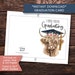 Printable Graduation Card for Daughter, Highland Cow Graduation Card ...