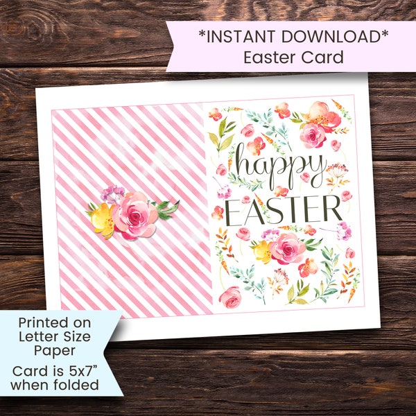 Happy Easter Card - Etsy