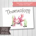 Printable Axolotl Thank You Card for Child, Axolotl Card for Friend ...