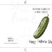 Printable Pickle Father's Day Card for Dad, Funny Card for Father's Day ...