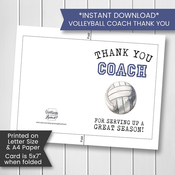 Coach Thank You - Etsy