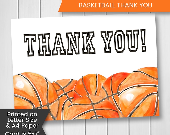Basketball Coach Card, Thank You Coach Card, Thanks Coach Card ...