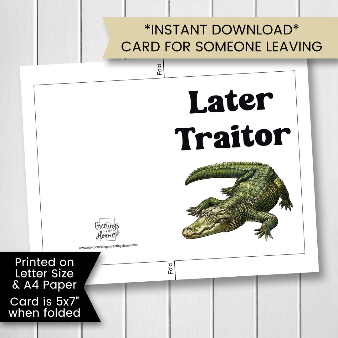 Funny Goodbye Card for Coworker, Farewell Work Friend, New Job Card ...