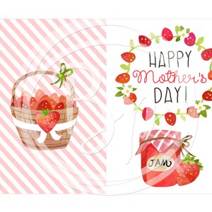 Printable Mother's Day Card, Jam Mother's Day Card, Mother's Day Card ...