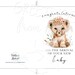 Printable New Baby Card, Congratulations on Your New Baby Card, Baby ...