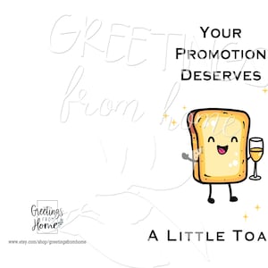 Funny Promotion Card for Her, Printable Congratulations Card for ...